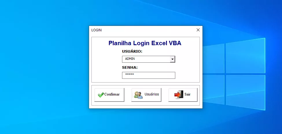 Planilha Login Excel VBA Grátis - Wesdigital Planilha Login Excel VBA Grátis - Wesdigital